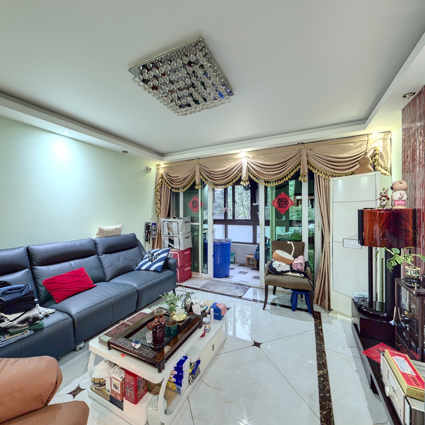 上海静安大宁位置安静，户型好，配套成熟，出门地铁口，看房随时_新梅共和城二手房3室2厅117.12平米二手房出售-上海贝壳